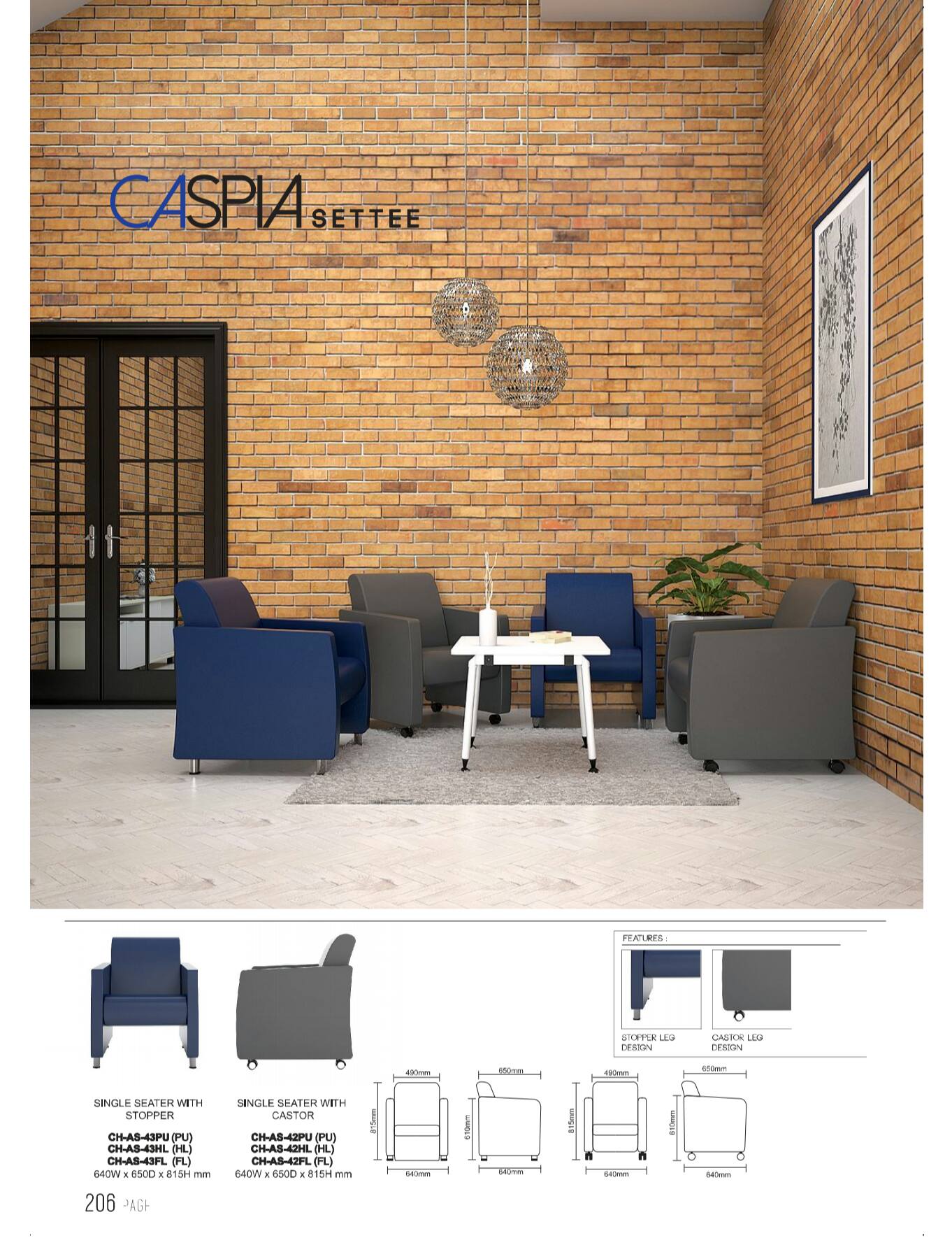 Office Settee | Duracon