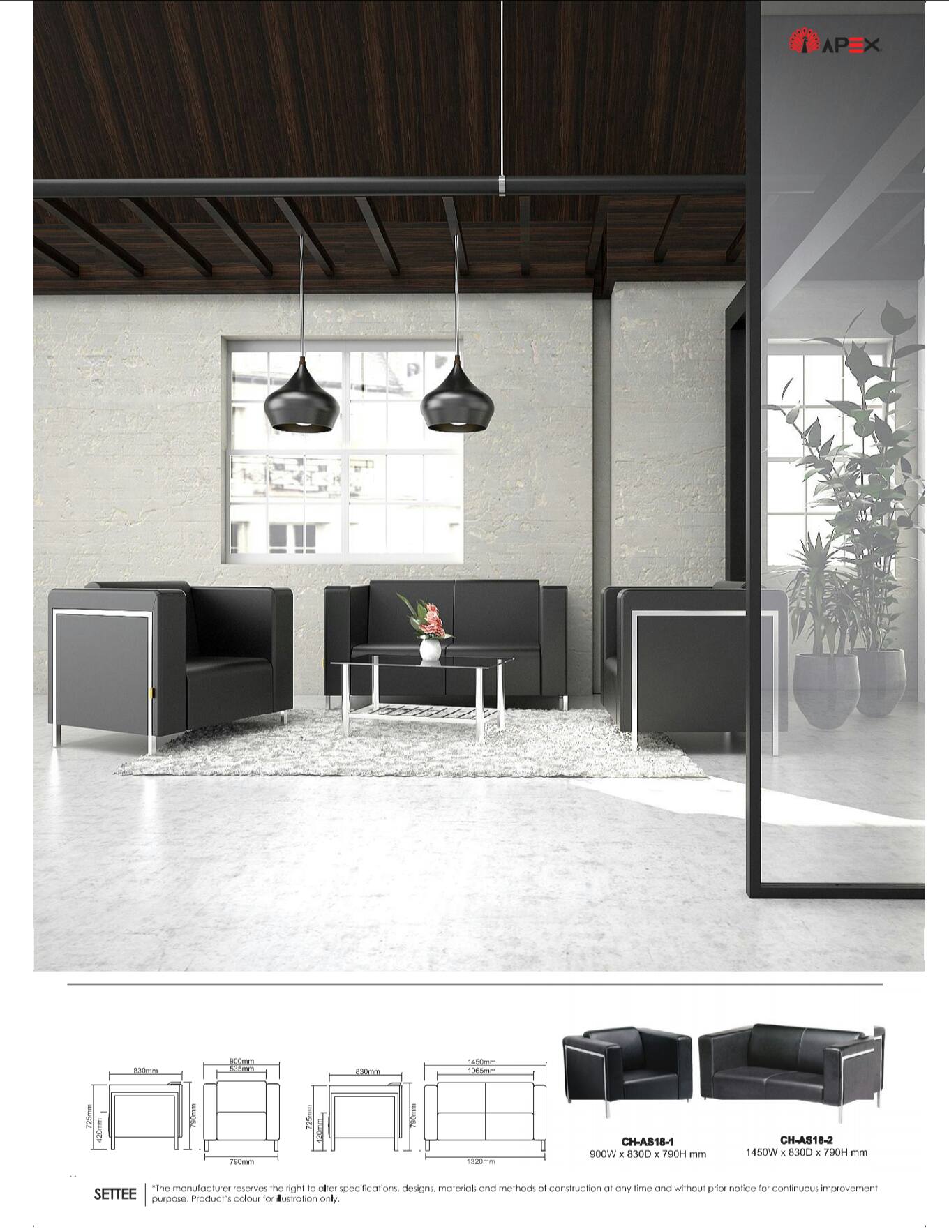 Office Settee | Duracon