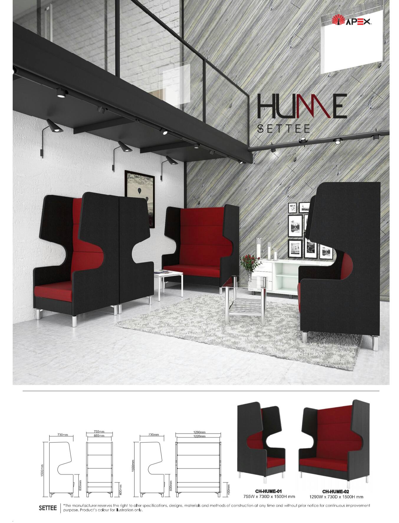 Office Settee | Duracon